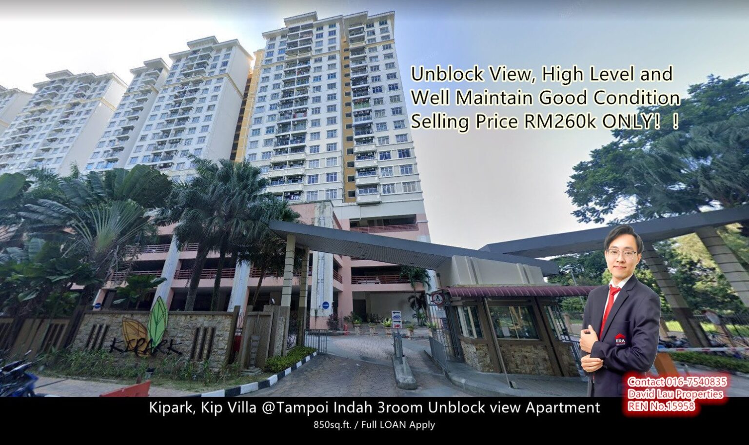 Kipark, Kip Villa @Tampoi Indah 3room Unblock view Apartment ...